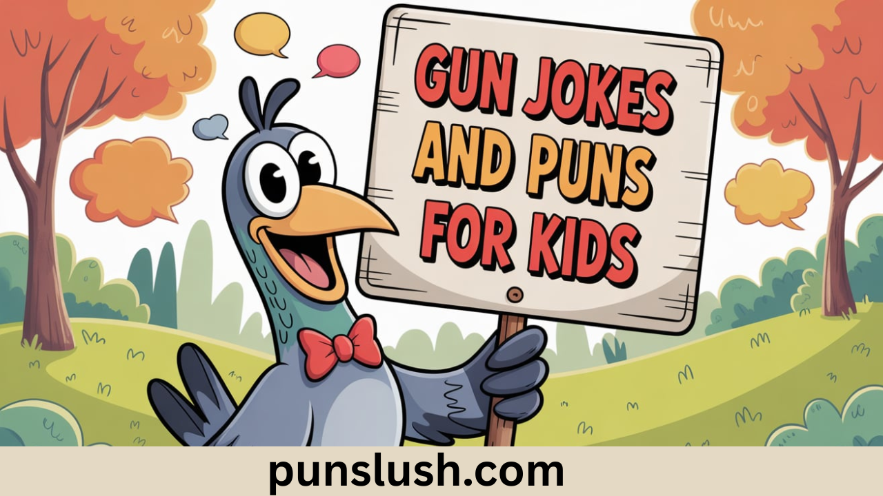 165+ Funny Gun Puns & Jokes One Liner (2025)